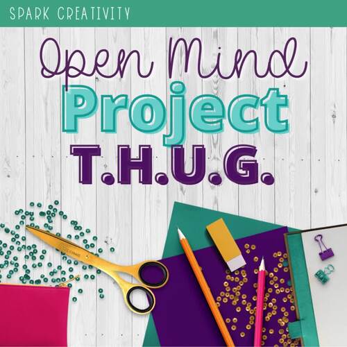 The Hate U Give Open Mind Characterization Activity by Spark Creativity