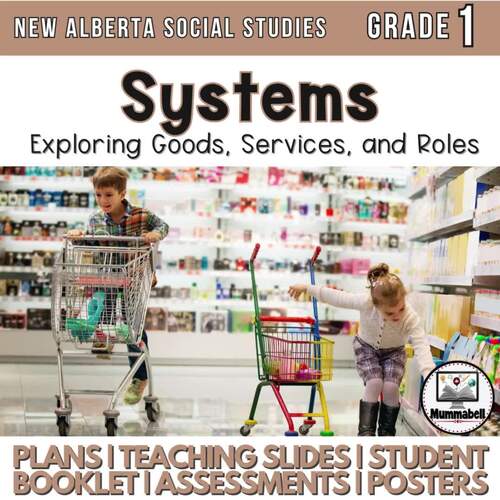 SYSTEMS - Grade 1 New Alberta Social Studies Curriculum by Mummabell