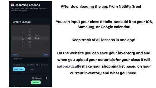 Inventory | Lessons | Teaching App | Teaching Resources | Classroom ...