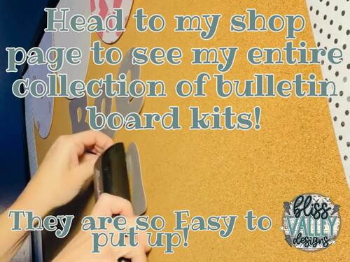 Hello Spring Printable Classroom Bulletin Board Kit | Door Decoration