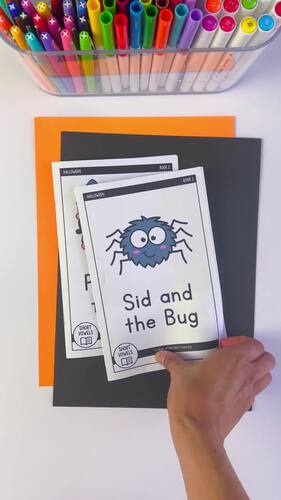 Halloween Decodable Readers - October Reading Activities Kindergarten ...