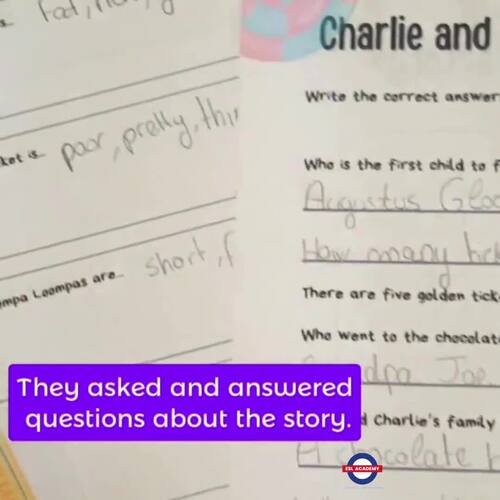 Charlie and The Chocolate Factory Activity Pack. ESL Primary ...