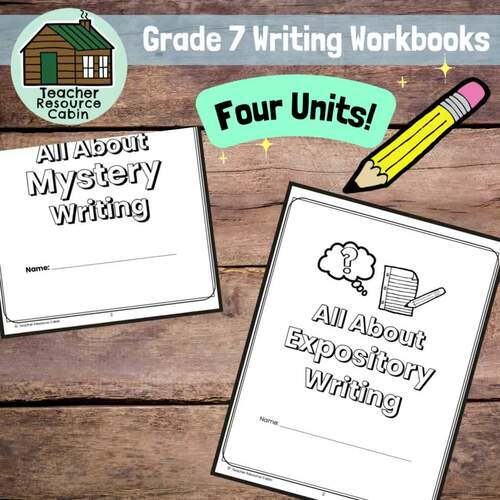BUNDLE: Grade 7 WRITING UNITS (Printable + Google Slides™) | TPT