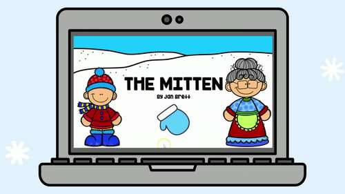 The Mitten by Jan Brett Digital Game and Reading Response Activities
