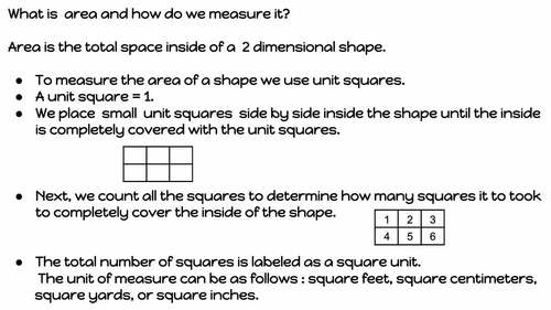 Area of Rectangles Lesson-Google Slides by Jones Teacher Toolbox