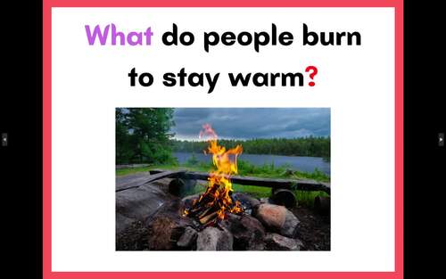 What Questions Task Cards for Speech Therapy. Printable & Digital ...