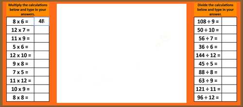 Mystery Digital Pixel Art NO PREP -Pumpkin Gnome Multiplication ...