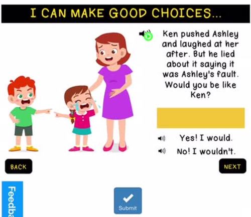 Identifying and Making Good or Poor Choices by Busy Bee Montessori