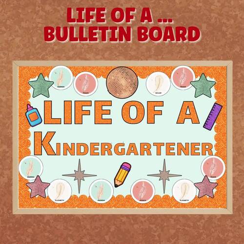 “Life of a ..." Bulletin Board Kit | Showgirl Era Classroom | K-8th Grade