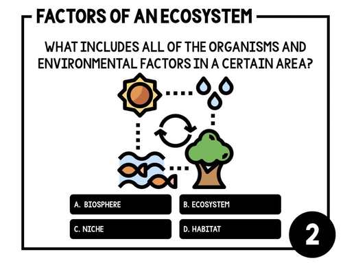 Ecosystems Science Boom Cards™- Interactive Digital Science Task Cards