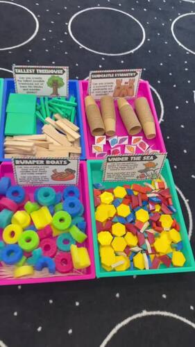 End of the Year & Summer STEM Bins® Team Building STEM Activities Stations