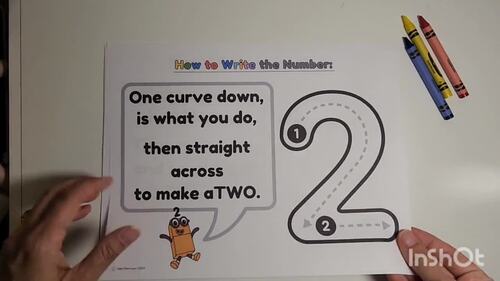 Numberblocks Number Formation BUNDLE-Posters and Worksheets (8.5 x 11 & A4)