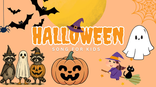 Halloween Song for Kids | 1 Minute 30 Seconds | Fun Educational Music Video