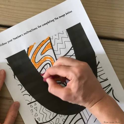 Collaborative Coloring Sign We are Hard Workers by Rise over Run