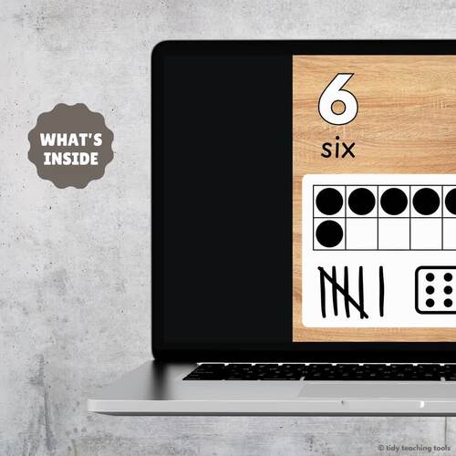 Number Posters 1-20 | Classroom Display (Rustic Natural Wood) | TPT