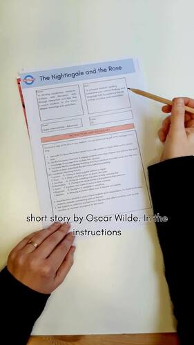 Short Story based ESL Lesson Plan. The Nightingale and The Rose by ...
