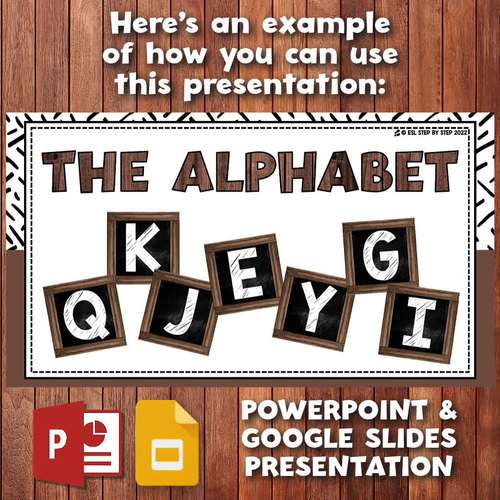 Alphabet Activities for ESL Students | PowerPoint Presentation Teens ...