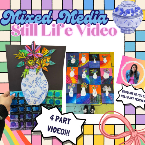 Mixed Media Still Life: Video by meagan Carloss | TPT