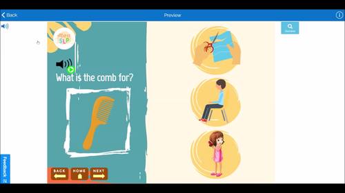 Answering What Questions: Object Function Boom Cards™ by Mau SLP