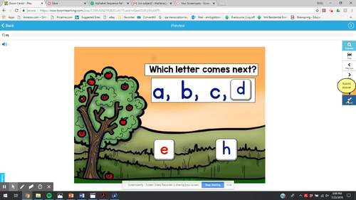 Orton-Gillingham Alphabet Boom Cards Digital Letter Recognition ...