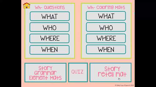 Wh Questions Speech Therapy | Wh Question Visual | Wh Questions With ...