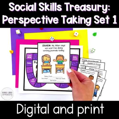 Perspective Taking Social Skills Activity and Game Theory of Mind BUNDLE