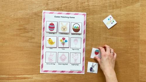 Easter Busy Book for Toddlers, Easter Printable Activity Book Pdf