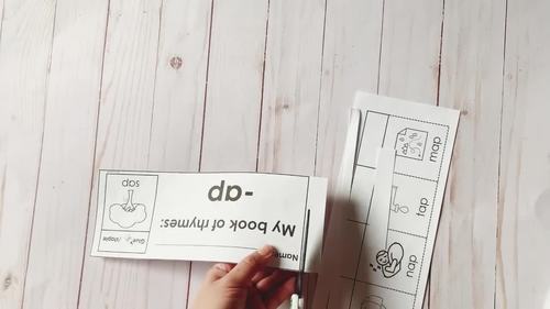 Word Family Flip Books by Liv and Leb | TPT