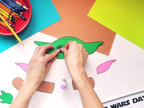 Star Wars Day Baby Yoda Writing Craft May the Fourth Be With You | May ...