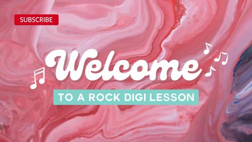 "Mental Health Resources" Mini Lesson for Grades 5-6 by Rock Digi