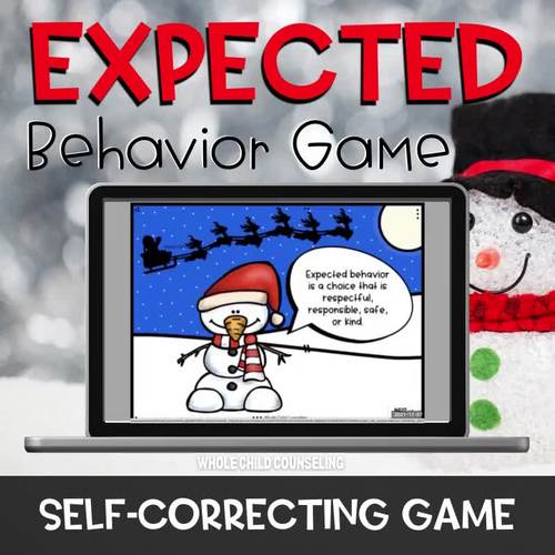 Christmas Expected Behavior Choices Winter Print and Digital Social ...