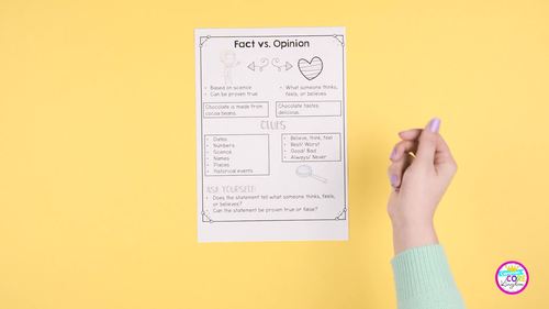 Fact & Opinion Differentiated Bundle by Common Core Kingdom | TpT