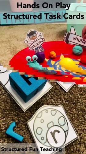 Preschool Activities | Dramatic Play | Space by Structured Fun Teaching