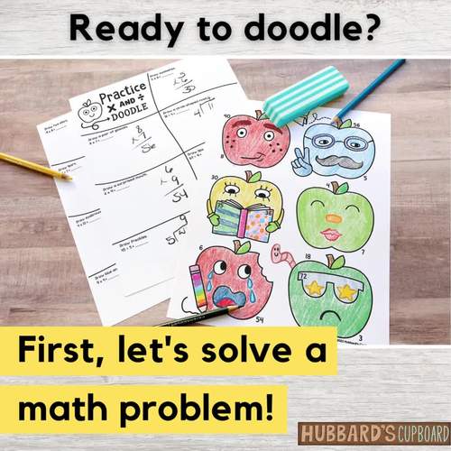 Back to School Math - 1 to 100 Multiplication & Division Basic Math Facts