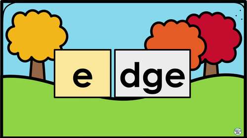 Fall DGE Phonics Digital Scarecrow Trigraph DGE Google Slides and ...