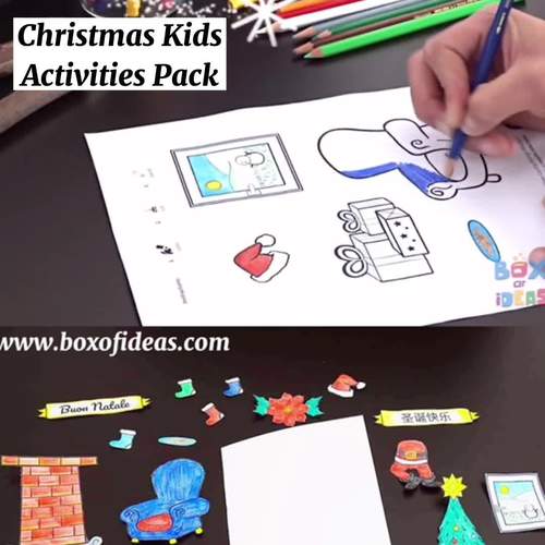 Fun Christmas Craft Activities Pack for Preschool, Kindergarten and ...
