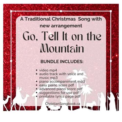Go, Tell It on the Mountain (a traditional Christmas song) | TPT