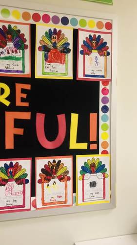 Thanksgiving Bulletin Board NO PREP Turkey Writing Templates - I am ...