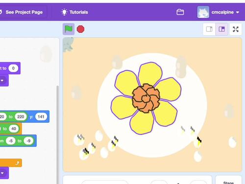 Easter Bunny Scratch Programming Task by The Code Campus | TPT