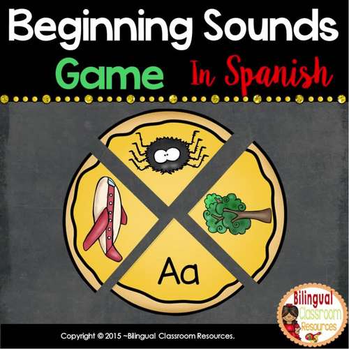 Beginning Sounds In Spanish | Sonidos Iniciales | Juego de sonidos ...