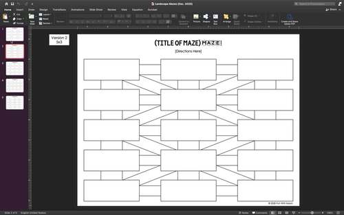EDITABLE Maze Templates! by Fun With Saxon | TPT