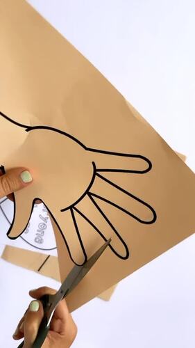 Harmony Hands Reflection Craft and Display - Harmony Week Craft | TPT