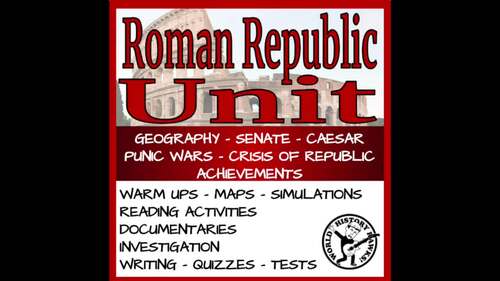 Ancient Greece and Rome Simulation & Activity BUNDLE by World History Rawks