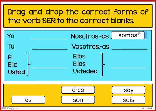 Día de los Muertos Activities | Ser vs Estar | Spanish Boom by Debbie Wood