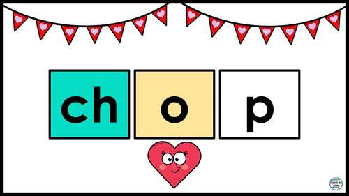 Valentine Digraphs with Short Vowels Worksheets & Digital | Explicit ...