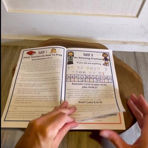 Prayer Bible Reading Journals for Elementary Students Second Grade ...