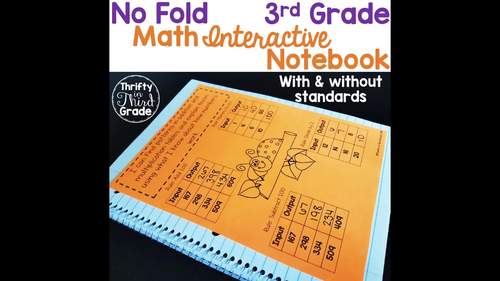 3rd Grade Math Interactive Notebook by Thrifty in Third Grade by Cassie ...