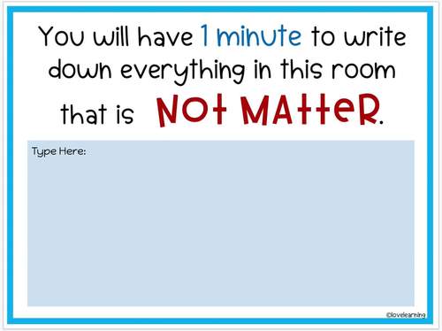 Properties of Matter and States of Matter Interactive Google Slides™ Lesson