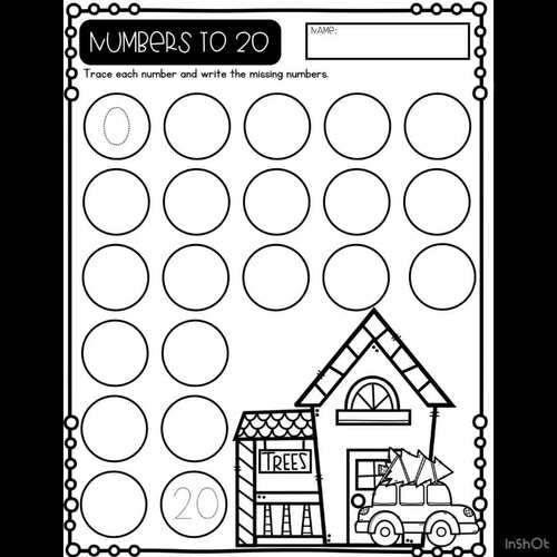 December Math No Prep Printables for Kindergarten by Serendipity Math Shop