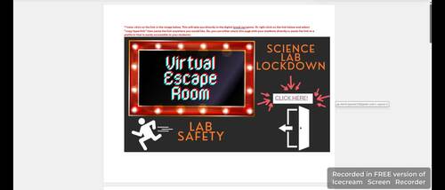 Digital Escape Room- Science Lab Lockdown by Playful Learning Laboratory